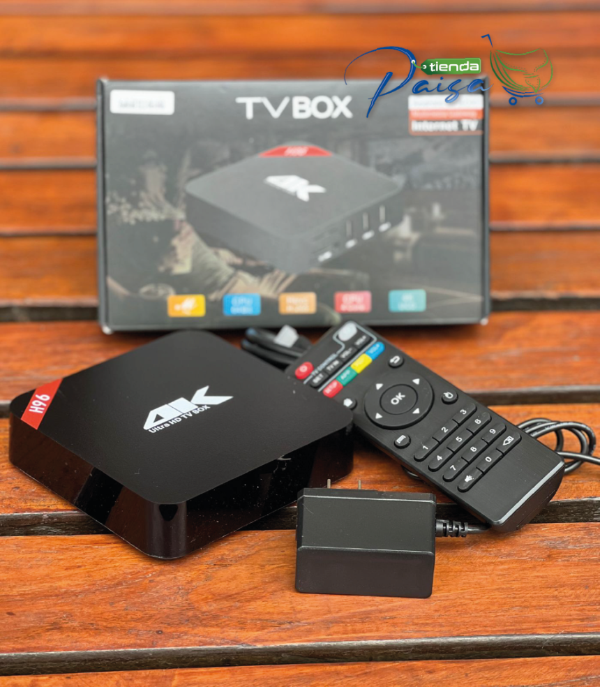 TV Box 4K - Tienda Paisa